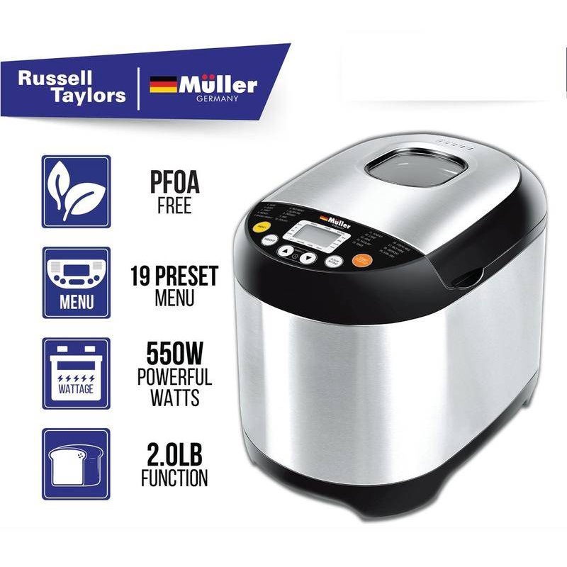 Pembuat Roti Edisi Khas Special Edition Russell Taylors x Muller Bread ...