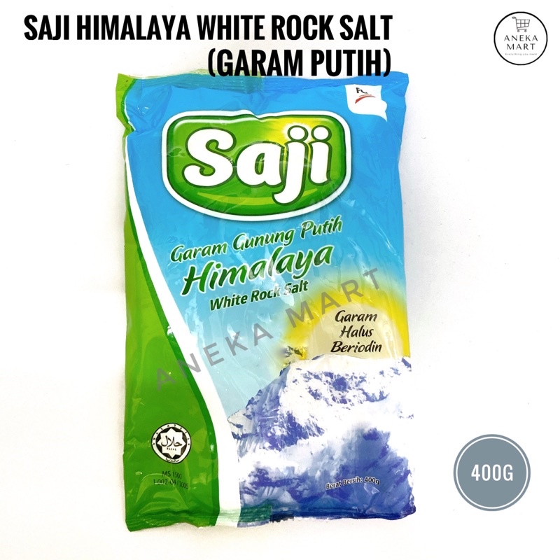 SAJI Garam Gunung Putih Himalaya/White Rock Salt/Garam Putih Garam ...
