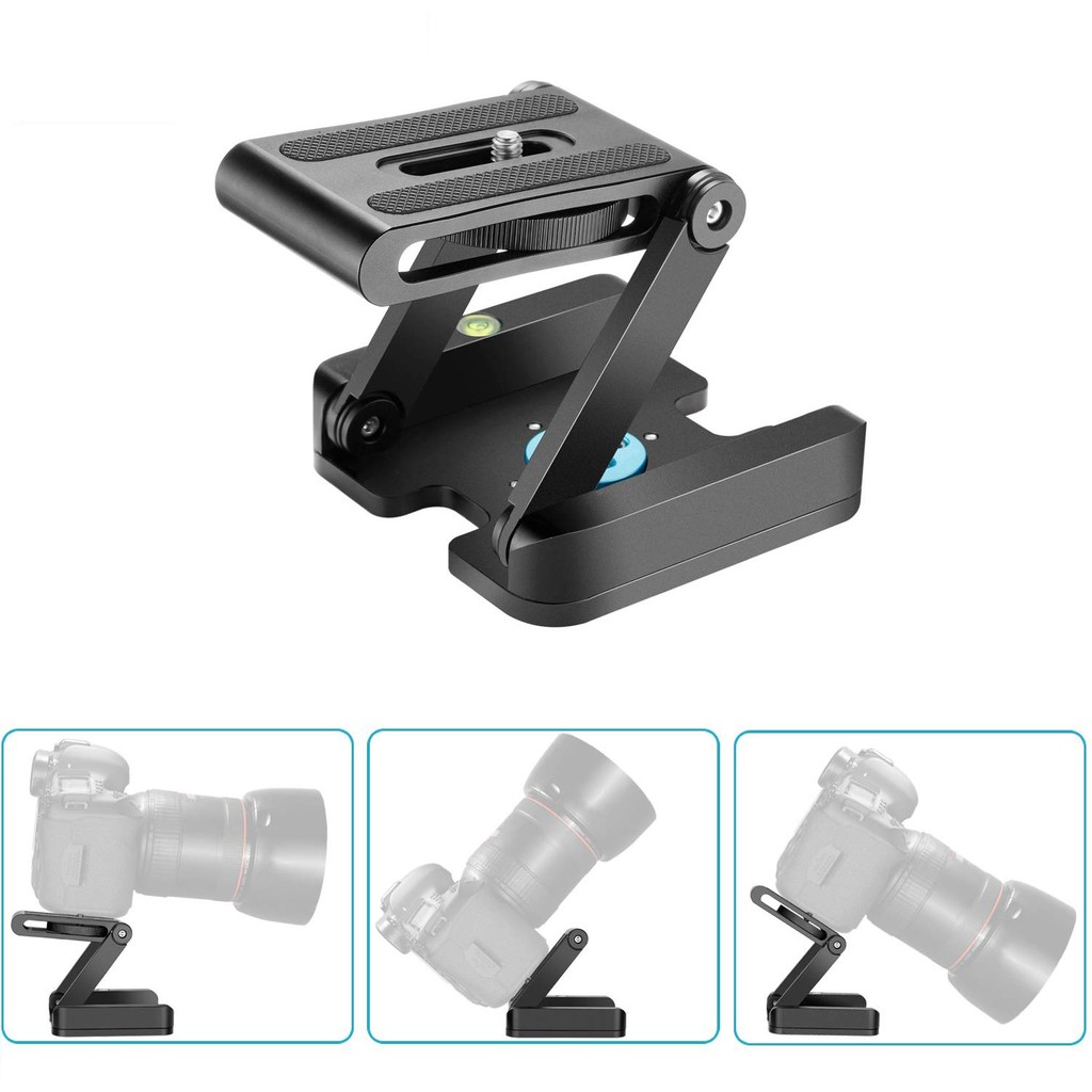 Folding Z Flex Tilt Head Aluminum Alloy Tripod Holder Bracket for ...