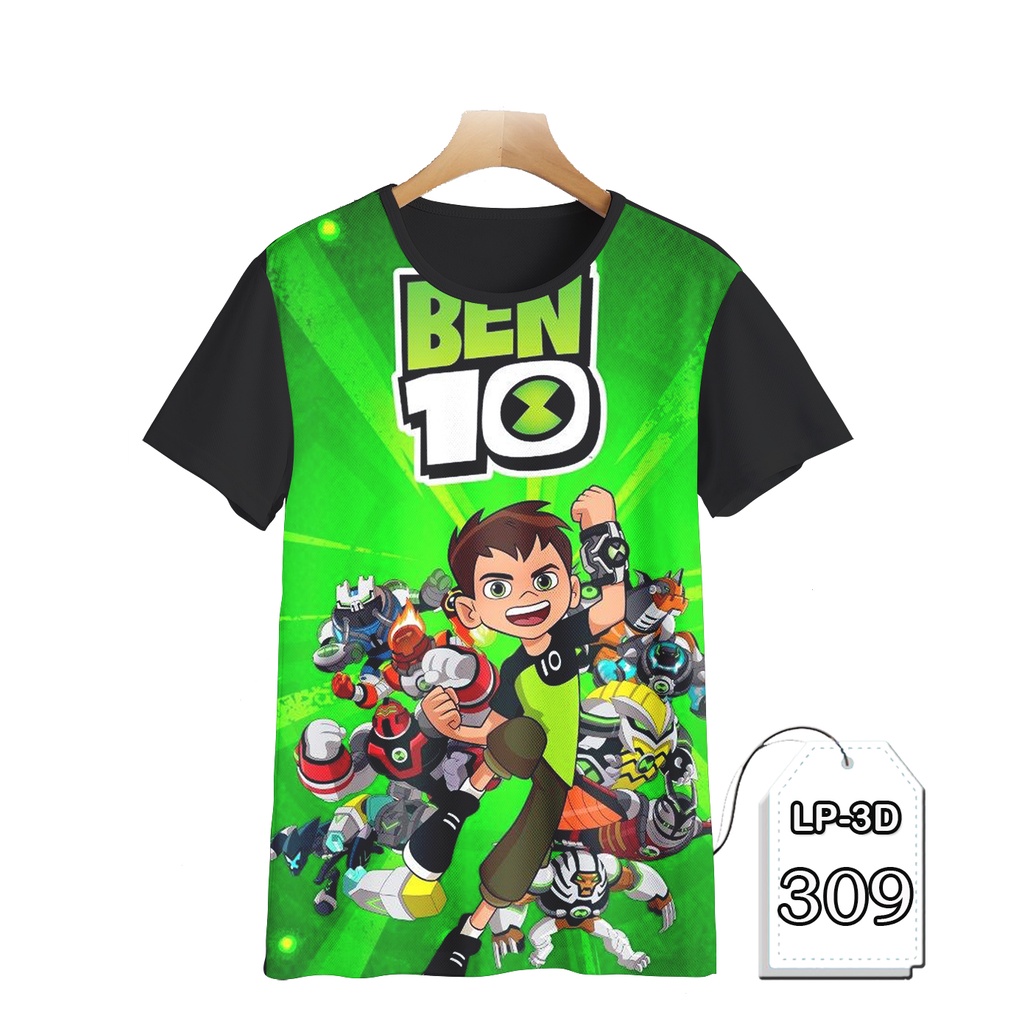 Baju Ben 10 Series 3D Baju Children Cartoon TV Series Animation LP3D ...