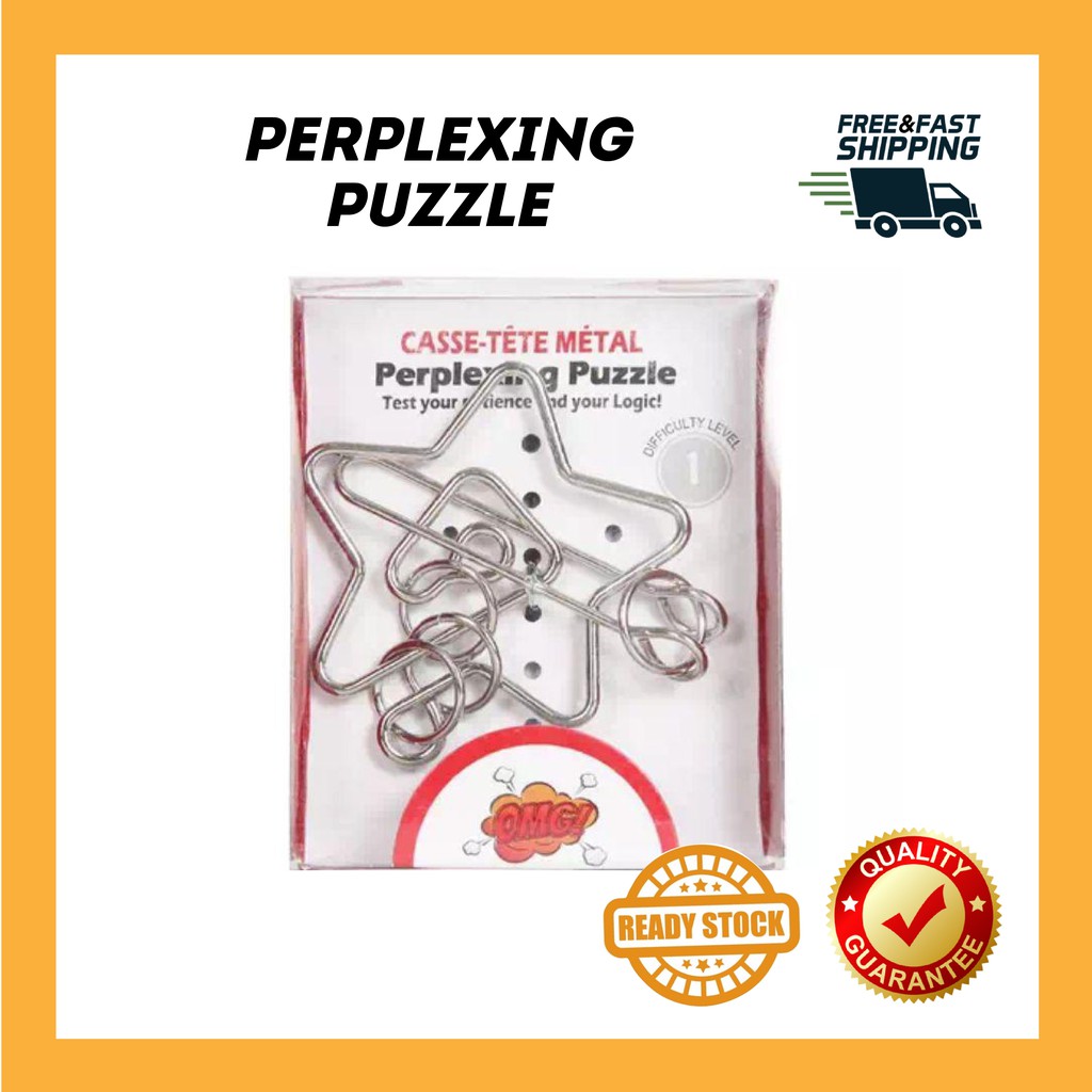 PERPLEXING PUZZLE / PUZZLE BESI 🔥 READY STOCK | Shopee Malaysia