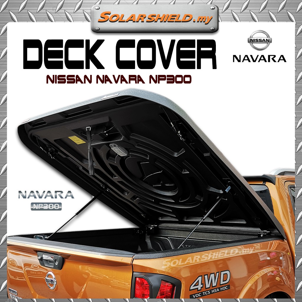 Nissan Navara NP300/ Navara PRO4X Aeroklas Deck Cover 4X4 Deck Cover ...