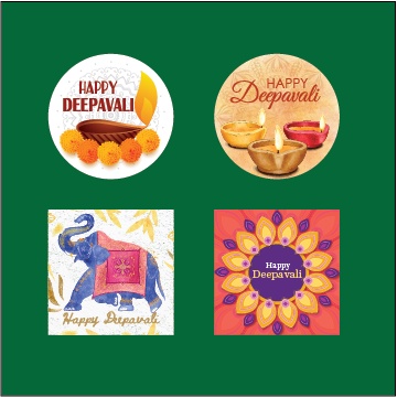 🇲🇾[Ready Stock] Kt foam board Happy Deepavali 30cmx30cm | Shopee Malaysia