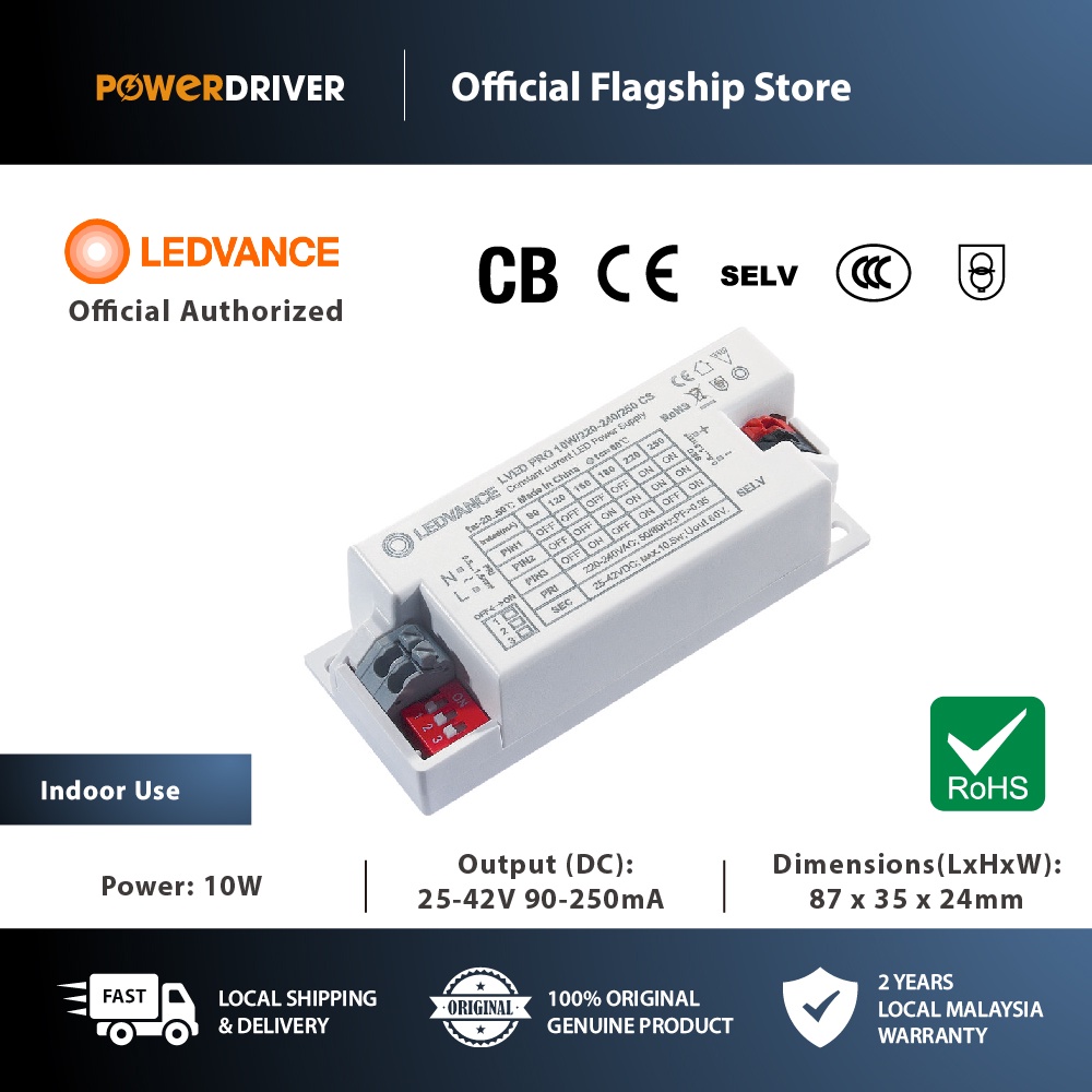 LEDVANCE LED Driver Constant Current Power Supply | Shopee Malaysia