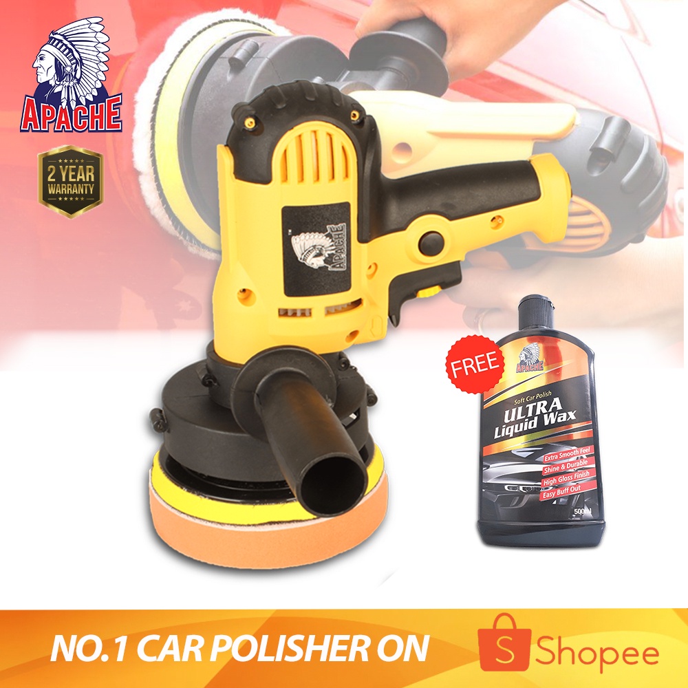 APACHE TurboSPRAY® Electric Car Boat Polishing Polisher Machine Sander ...