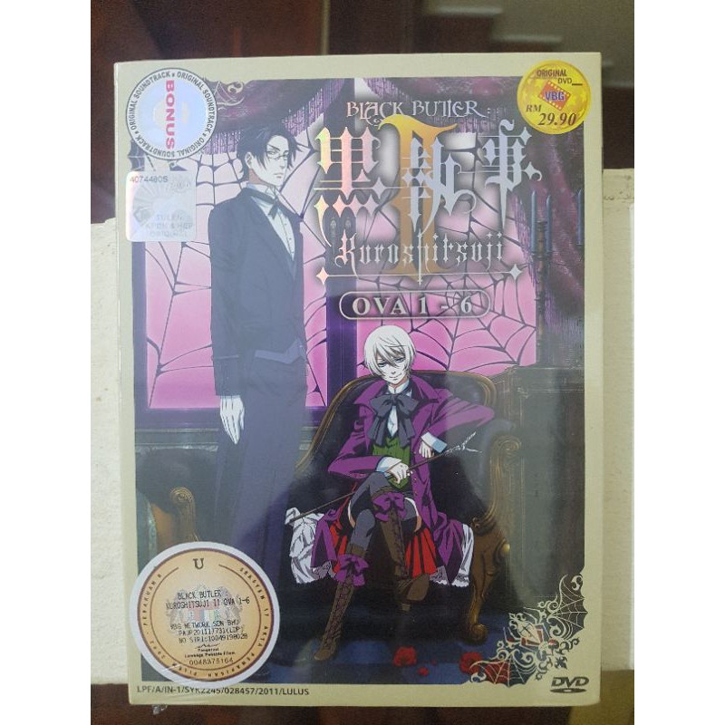 Black Butler OVA 1-6 | Shopee Malaysia