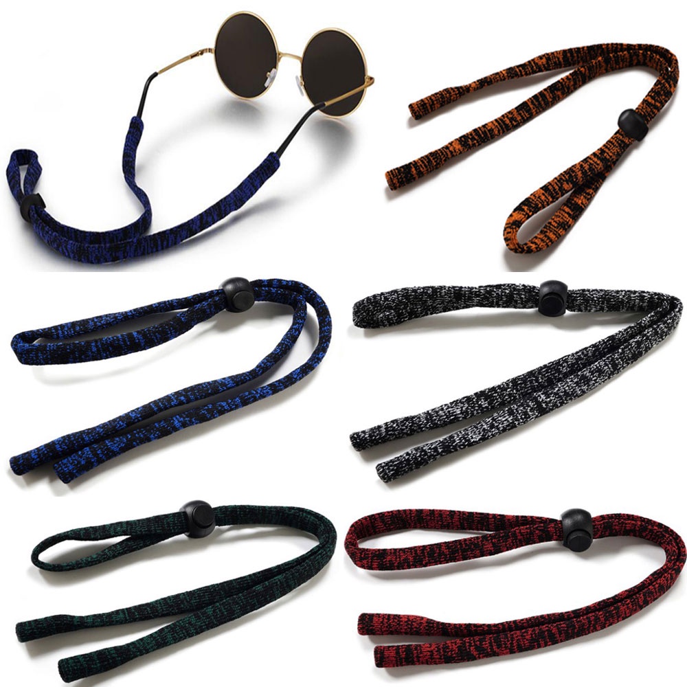 Cotton Glasses Strap Adjustable Sports Rope Neck String Spectacle ...