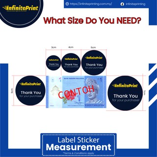 Popia Label Sticker Product - Label 3cm / 4cm / 5cm / 6cm / 7cm / 8cm ...