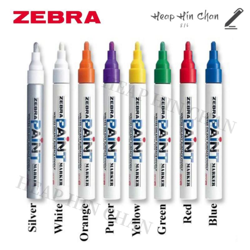 Zebra Paint Marker 1.5mm (1pc) | Shopee Malaysia