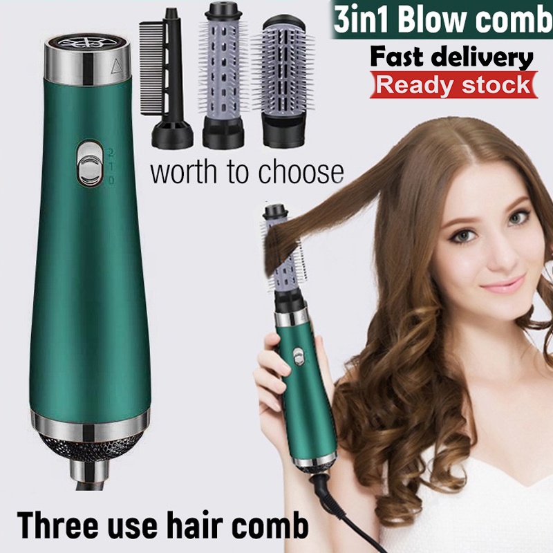 3 in 1 Hair Blower Styler Hair Curler Hair Straightener Hair Dryer ...