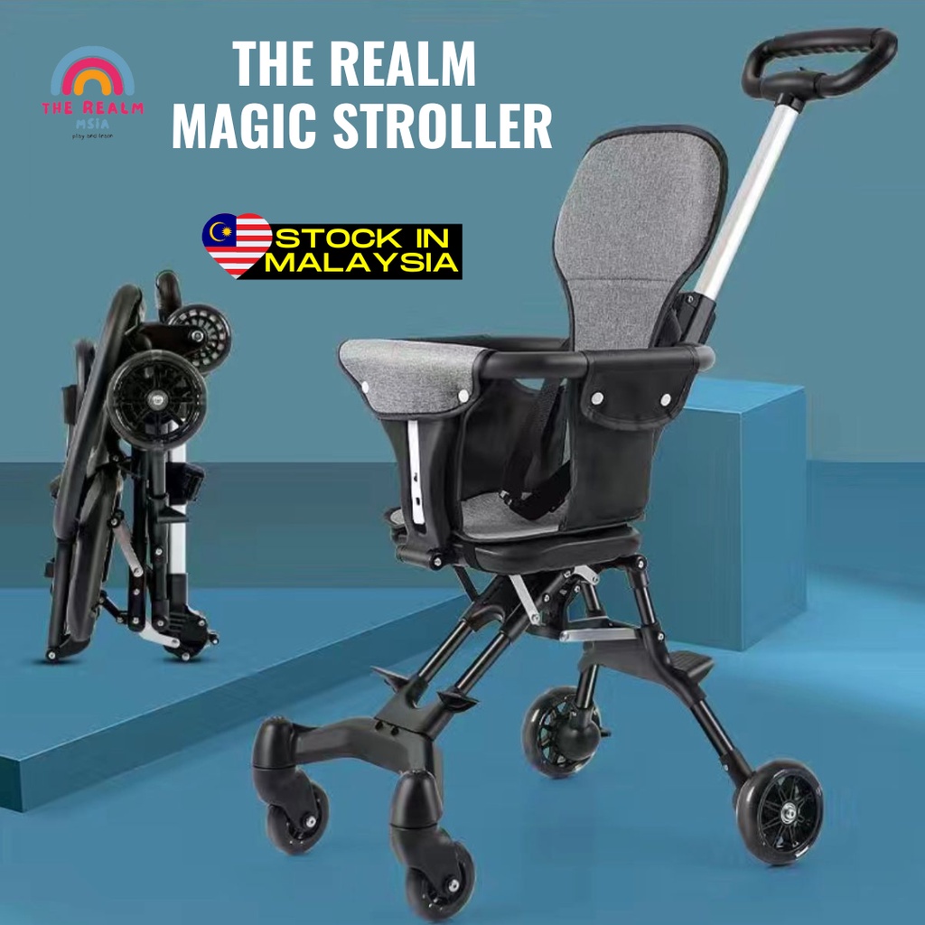 [COD]TYPE 2 Way Facing Baby Stroller Magic stroller 4 wheels Ultra ...