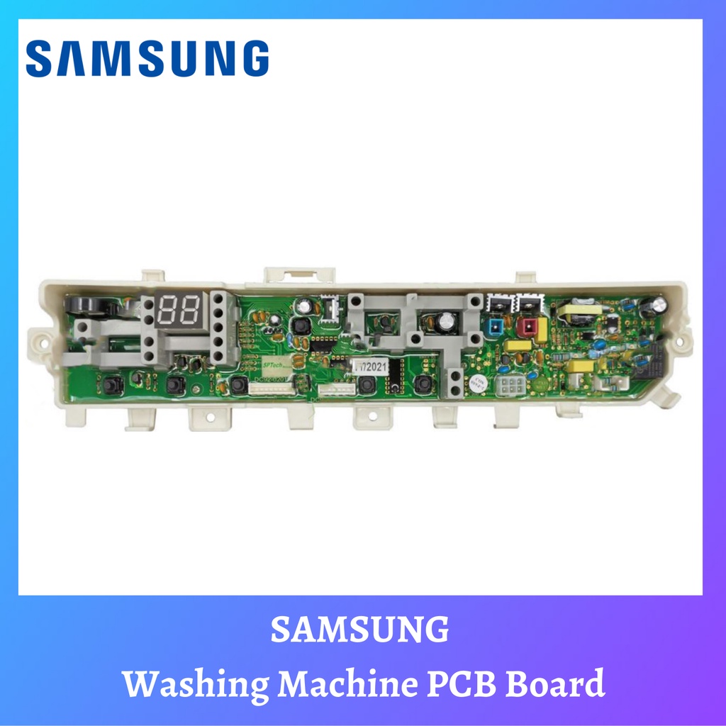 SAMSUNG Washing Machine PCB Board / Papan PCB Mesin Basuh WA10M5120SG ...