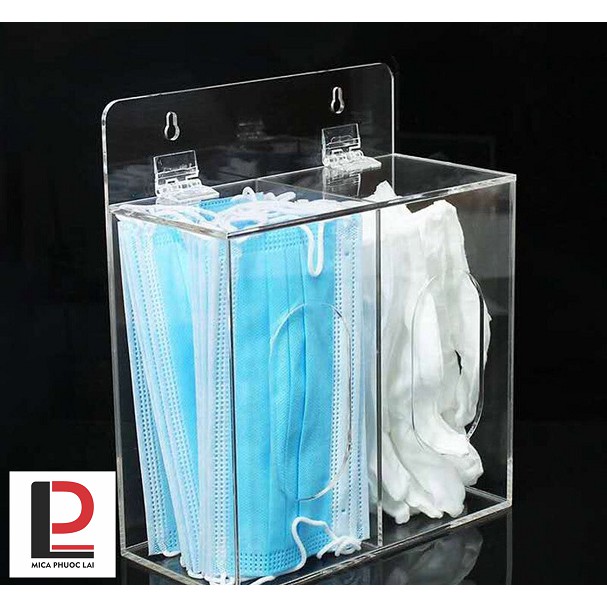 Wall-mounted acrylic mask box | Shopee Malaysia