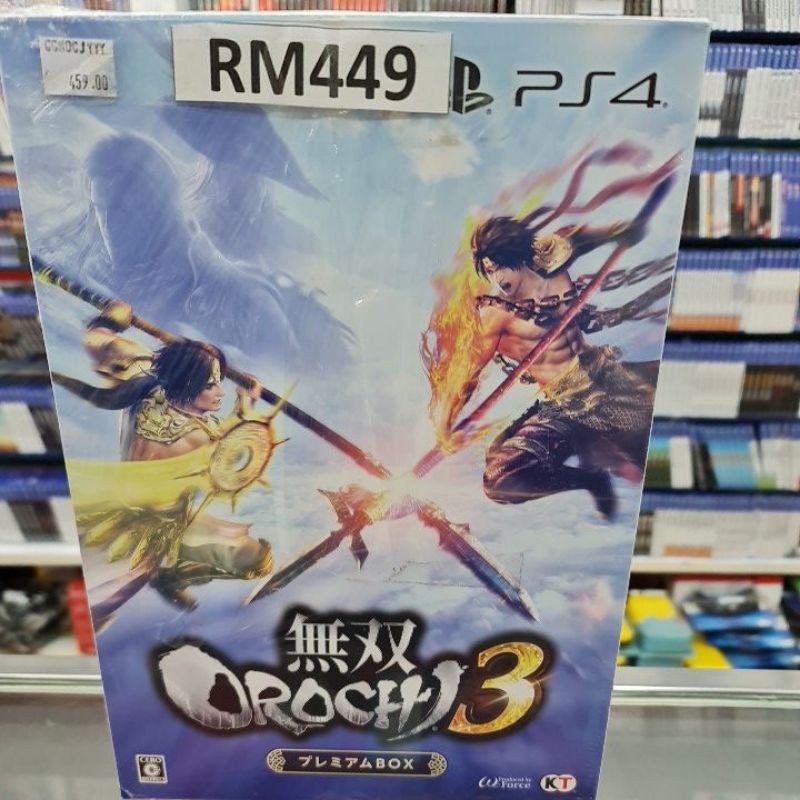 ps4 Warriors orochi 3 premium box English R3 new and sealed rm129 same ...