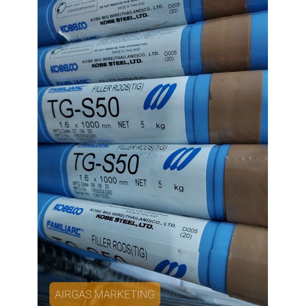 TIG ROD (TGS-50) 5Kgs/Box 1.6mm | Shopee Malaysia