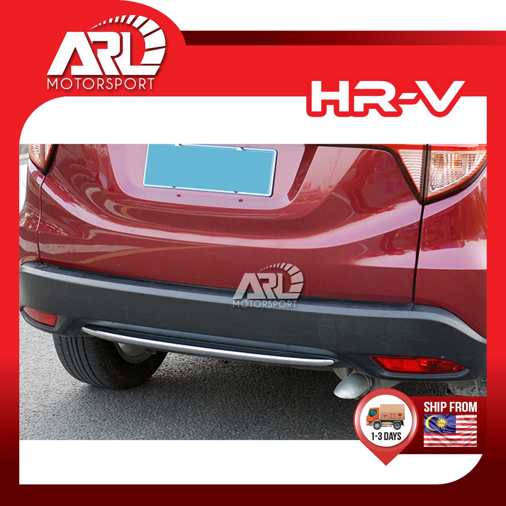 Honda HRV HR-V Vezel RU T7A Rear Bumper Chrome Lining Rear Chrome Trim ...