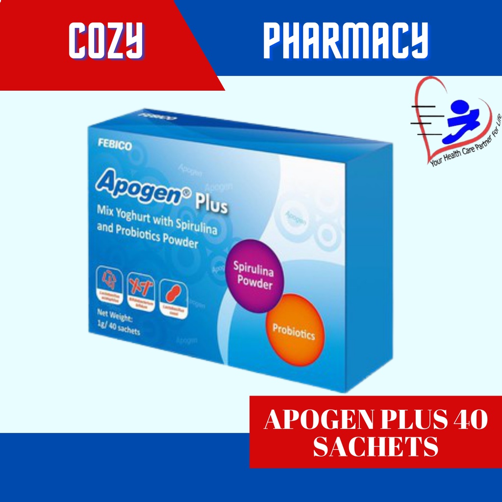 𝑨𝑷𝑶𝑮𝑬𝑵 𝑷𝑳𝑼𝑺 𝑷𝑶𝑾𝑫𝑬𝑹 40'𝑺 | Shopee Malaysia