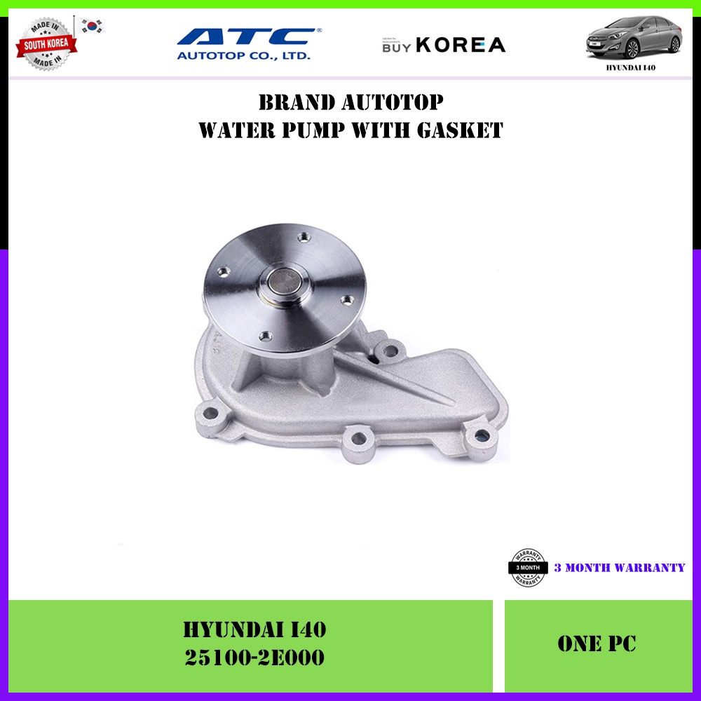 (IF-3) Hyundai I40 Korea Aftermarket Water Pump (25100-2E000) | Shopee ...