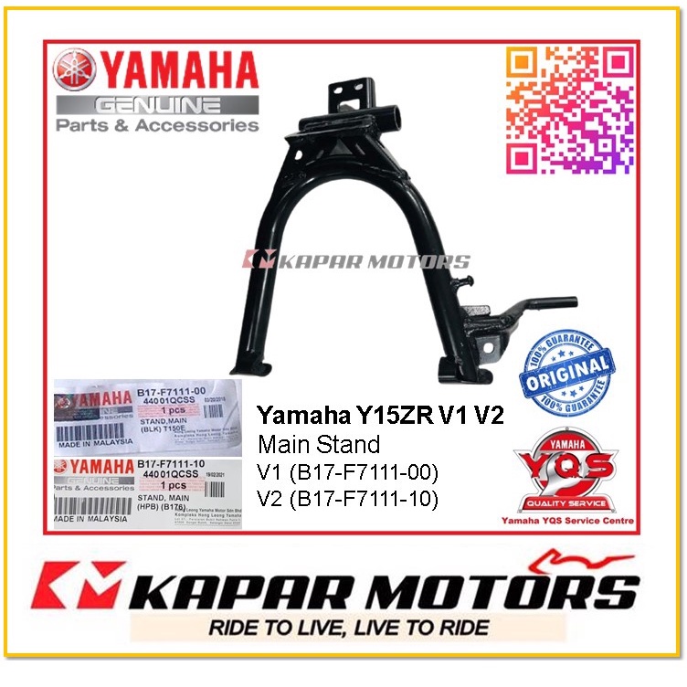 [100% Original HLY] Yamaha Y15 MAIN STAND DOUBLE STAND Y15Z Y15ZR YSUKU ...