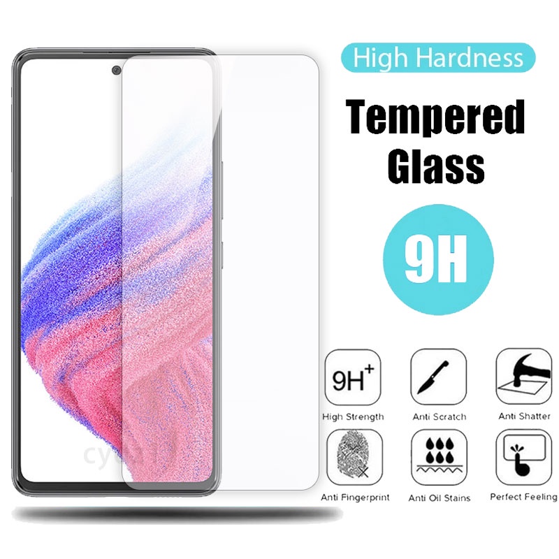 9H Full Tempered Glass For Samsung ss Galaxy S23 FE A15 A25 A55 A35 A05 A05s A54 A34 A14 A04 ...