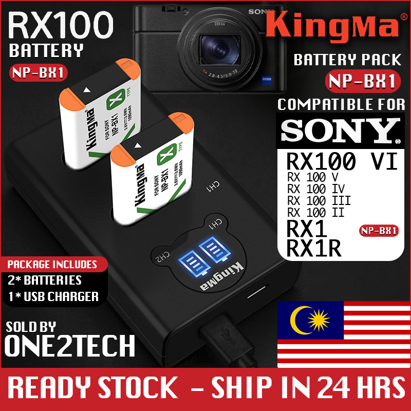 🔋Ready Stock📸 Sony NP-BX1 KINGMA Compatible Battery Combo for SONY ...