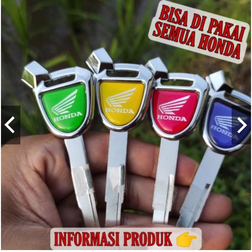 Honda MOTORCYCLE KEY DUPLICATE MATERIALS HONDA KEYBLANK VARIATIONS ...