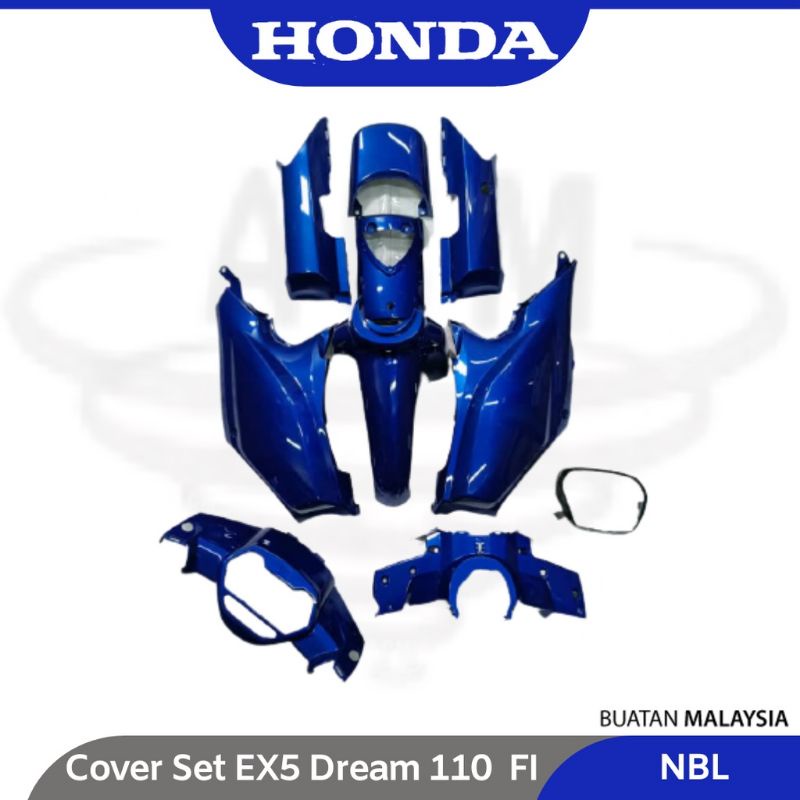 Honda EX5 Dream 110 FI Fuel injection Full Body Cover Set Coverset Bodyset Caver Kaver EX5Dream ...