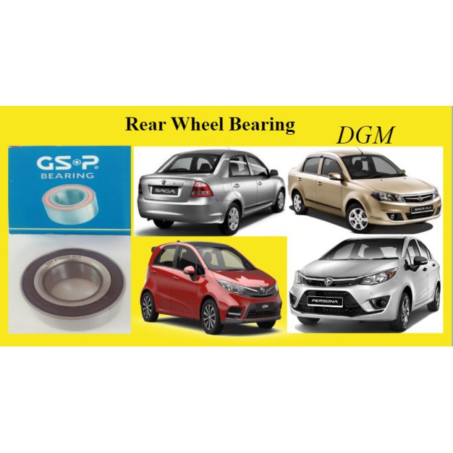 GSP Proton Saga BLM FL FLX IRIZ (Persona VVt 2016-2019y) Rear Wheel ...
