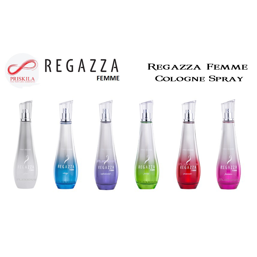 perfume Regazza Femme Spray Cologne 100ml | Shopee Malaysia