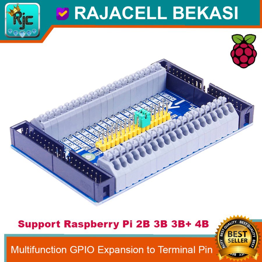 Raspberry Pi 4 3B 3B+ Multifunction Pin GPIO Cascade Expansion Board ...