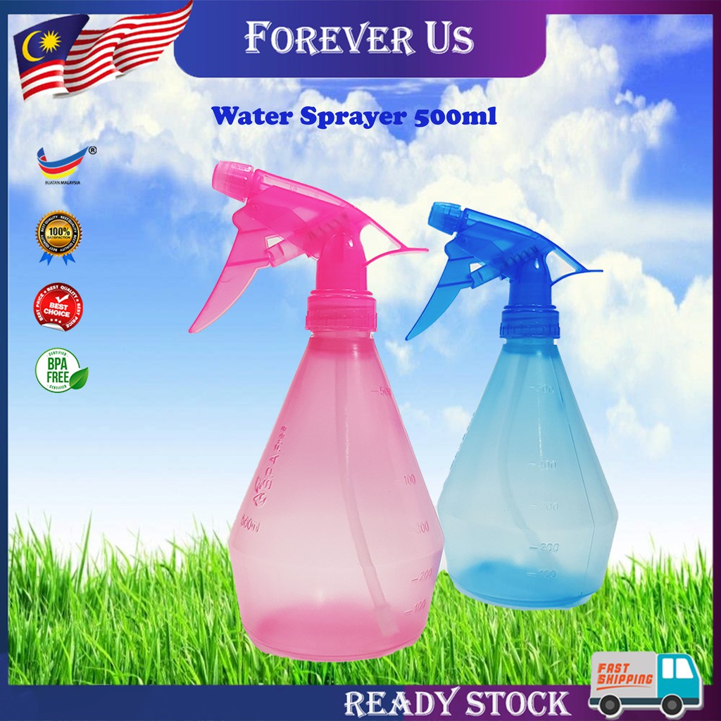 Water Sprayer 500ml / Botol Penyembur Air - BPA free (PP) Polypropylene ...