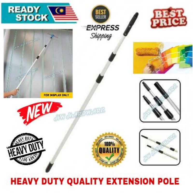 Heavy Duty Aluminium 12'Ft Extension Paint Pole/ Aluminium Telescopic ...
