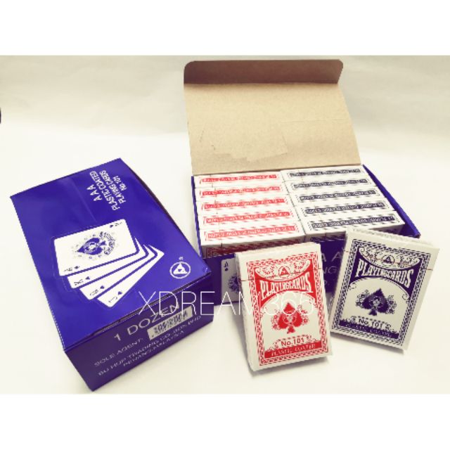 AAA Playing Card ／ 1box －12set / 6Red*6Black | Shopee Malaysia