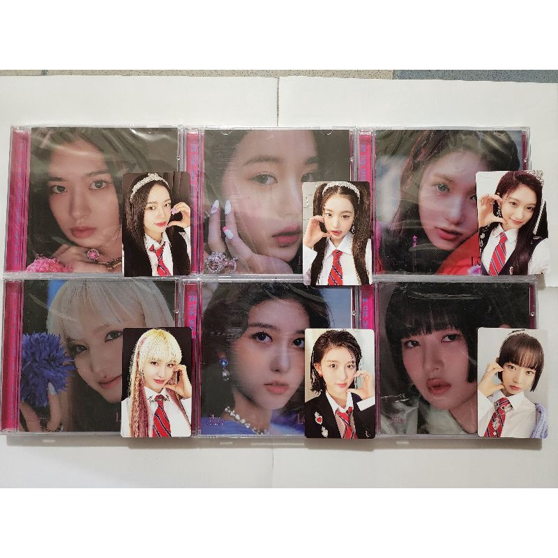 IVE Love Dive Jewel Case SSQ Heart Starship Square POB Wonyoung Yujin ...