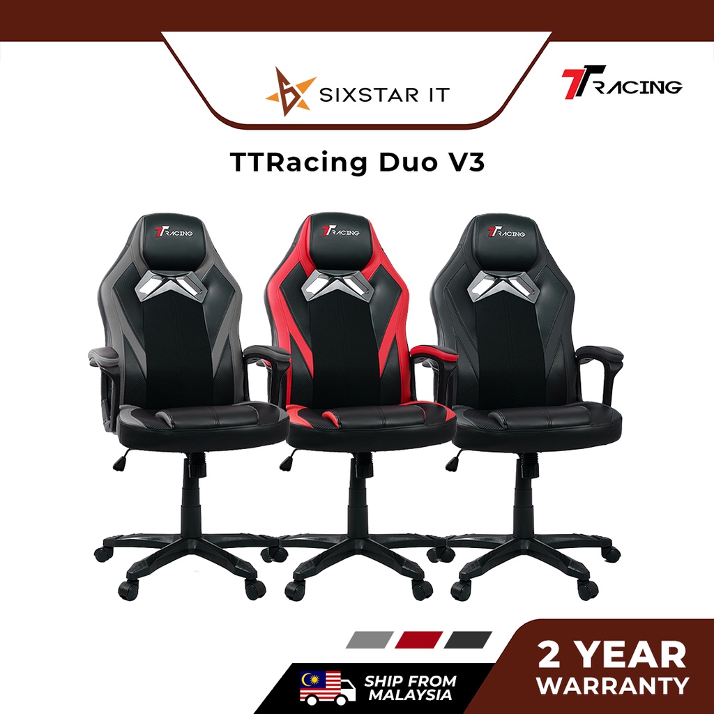TTRacing Duo V3 Series Gaming Chair Kerusi Gaming | Shopee Malaysia