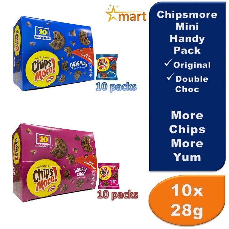 Chipsmore Mini Handy Pack 28g ( 10 packs / box ) | Shopee Malaysia