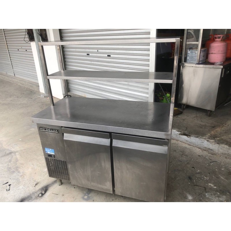 4’ counter chiller with 2 tier rack | Shopee Malaysia