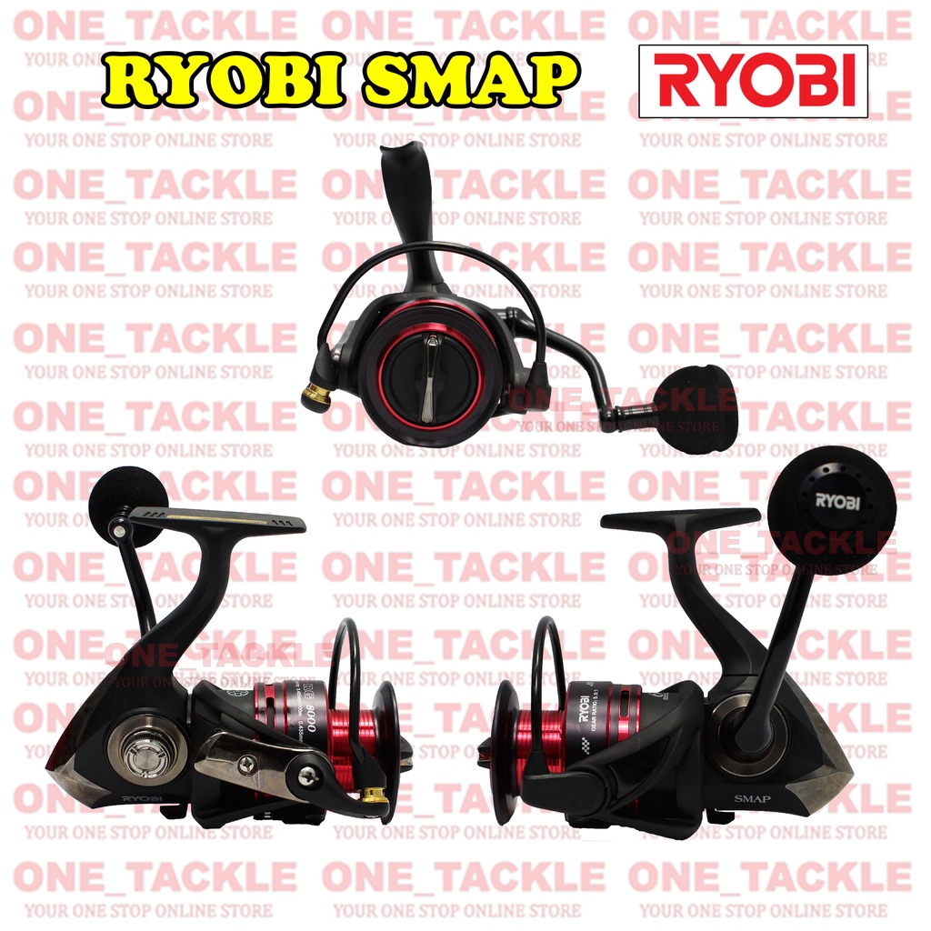 Ryobi smap spinning reel ( 100% original ) mesin pancing | Shopee Malaysia