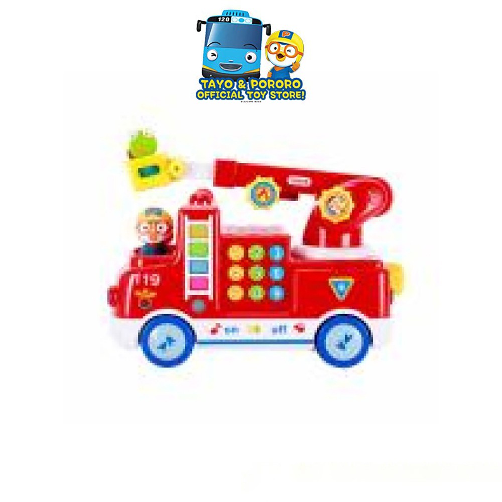 Pororo Melody Fire Truck Toy Car - Kids Children Fire Engine Toys ...
