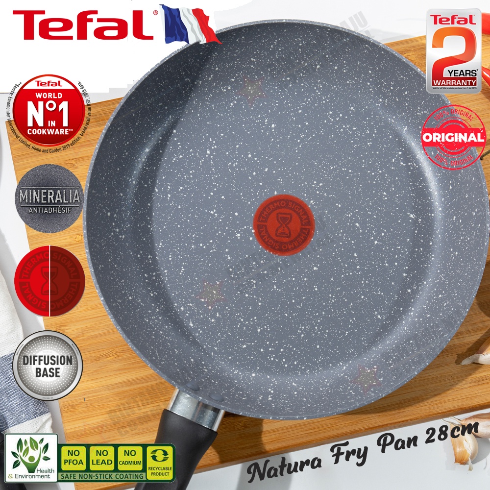 Tefal Cookware Natura Frypan 28cm (B22606) | Shopee Malaysia