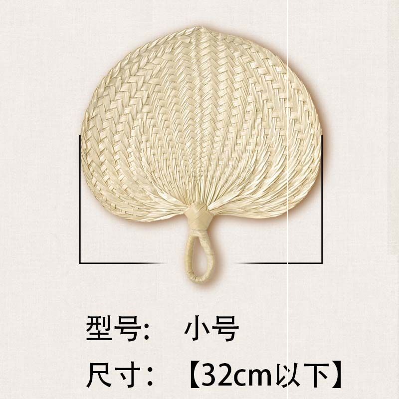 Keluarga kipas berjabat tangan daun palma kipas besar buatan tangan ...