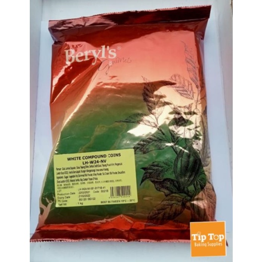 Beryl'S White Choc Coin 1Kg (NO ICE PACK) | Shopee Malaysia