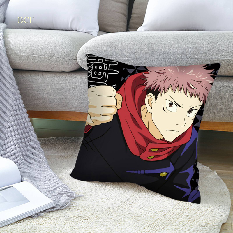 【BCF】 Anime Jujutsu Kaisen Sukuna Cosplay Pillow Case Hug Body Cover ...