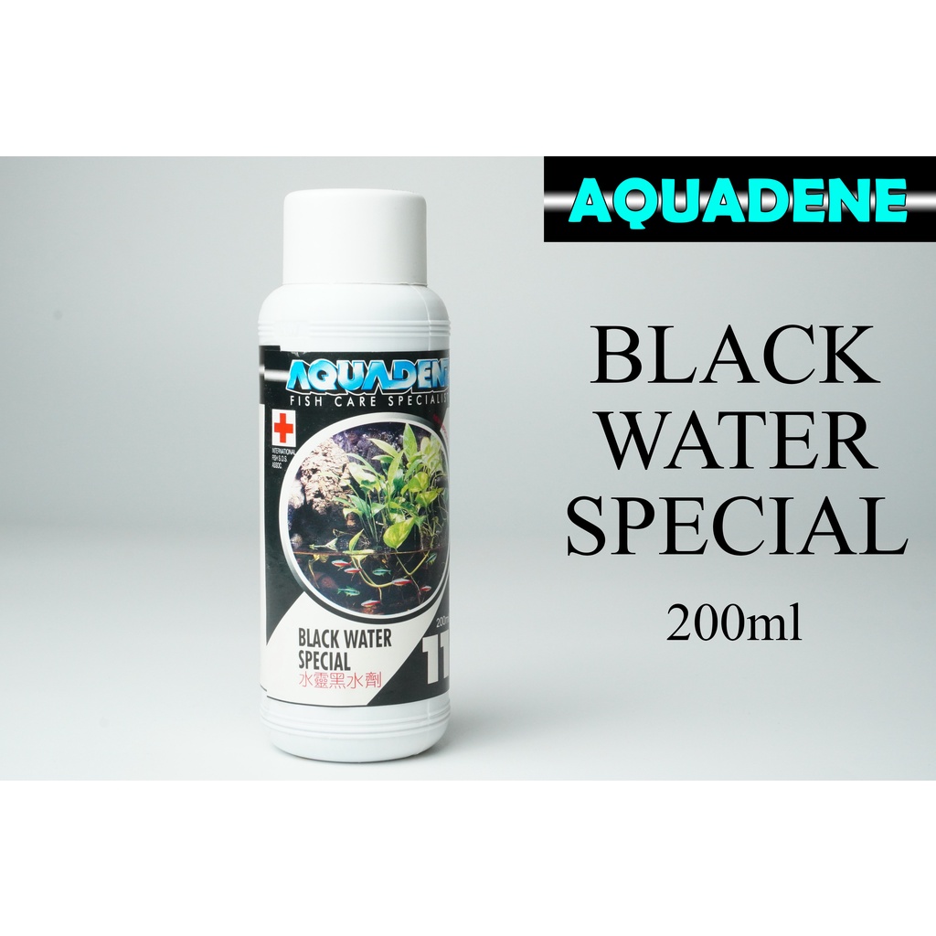Aquadene Black Water Special 200ml for betta fish for brackish water ...