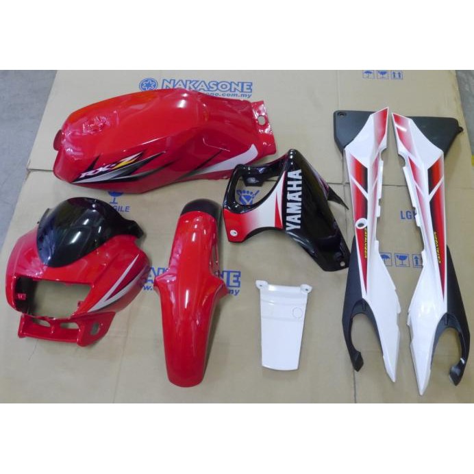 YAMAHA RXZ CATALYZER RXZ 5PV BODY COVER SET (11) #STICKER TANAM ...