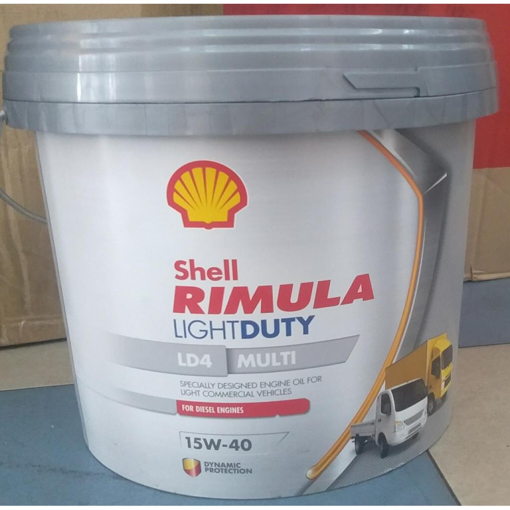 SHELL RIMULA LIGHT DUTY LD4 MULTI 15W-40 (7.5L) | Shopee Malaysia