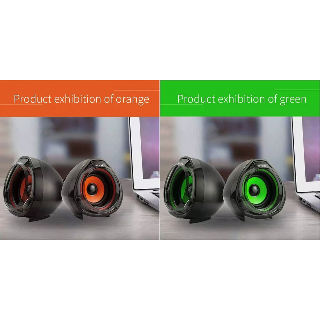 JERTECH S1 USB2.0 Dual Channel Mini Speaker with Volume Control (Ready ...