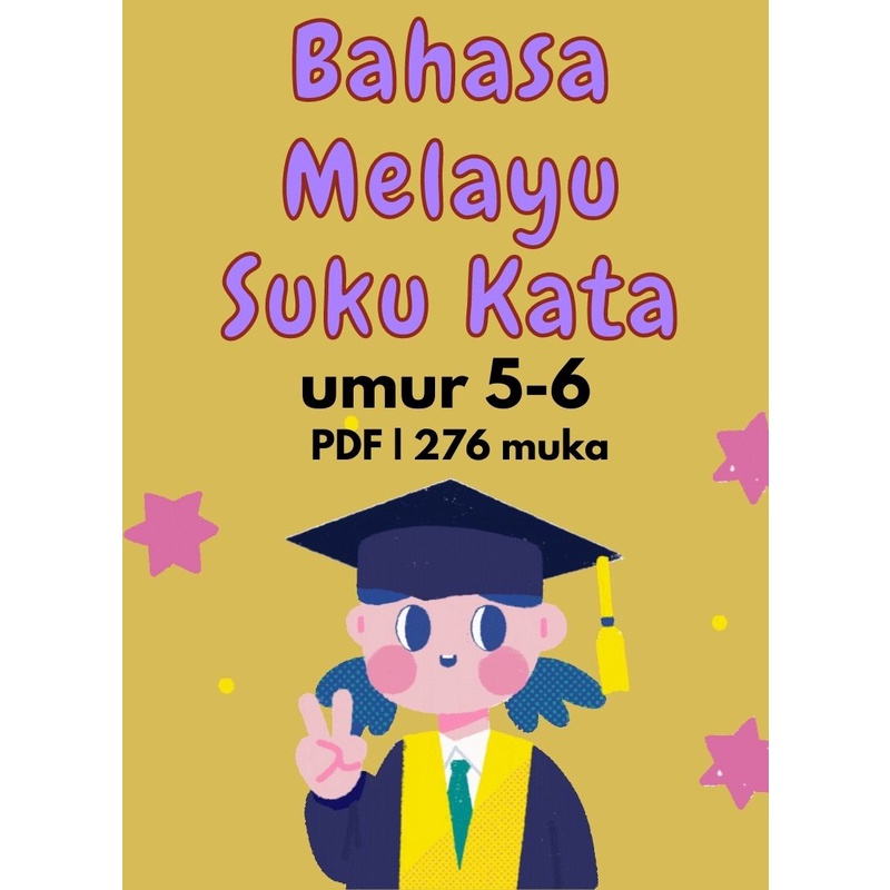035 - Bahasa Melayu Suku Kata Flash Kad PDF 276 muka | Shopee Malaysia