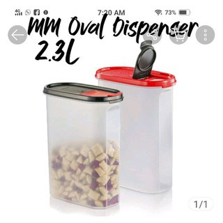 🔥Tupperware MM Oval IV with Dispenser (1) 2.3L🔥 | Shopee Malaysia