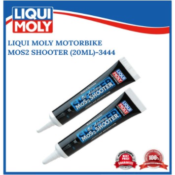 (100% ORIGINAL) LIQUI MOLY MOTORBIKE MOS2 SHOOTER (20ML)-3444 LIQUI MOLY OIL ADDITIVE MOS2 ...